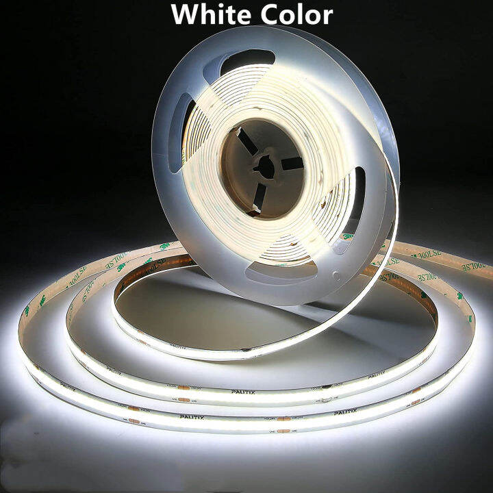 แถบไฟ LED COB 252 LEDs โคมไฟ LED แบบยืดหยุ่นสำหรับห้องครัวเทปไฟ LED ...