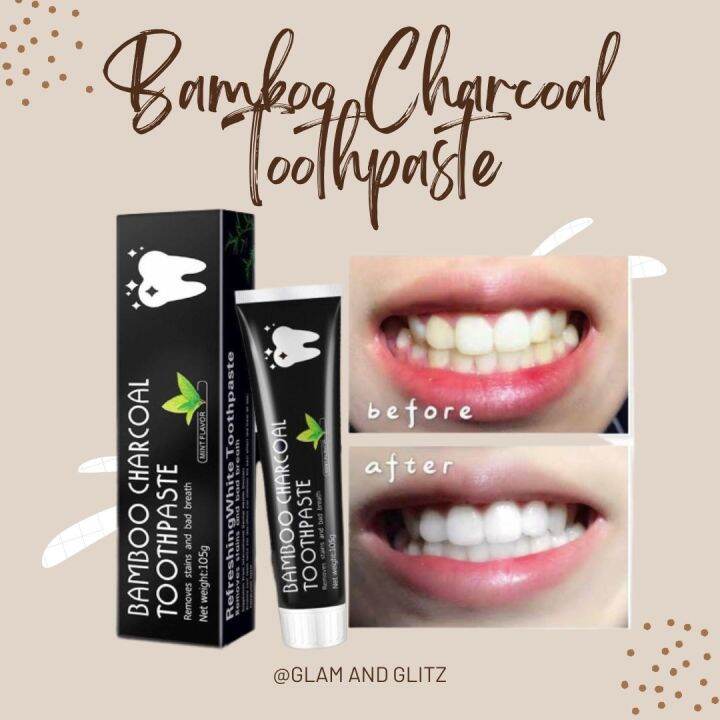 100% EEFECTIVE Charcoal Toothpaste Toothpaste Whitening Activated ...