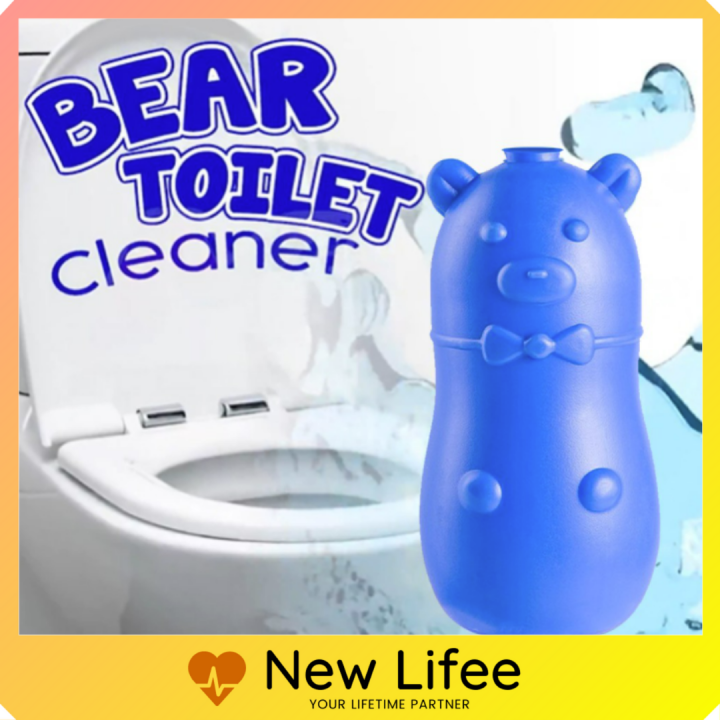 Toilet Flush Cleaner Blue Grizzly Bear Toilet Bowl Flush Aromatic ...