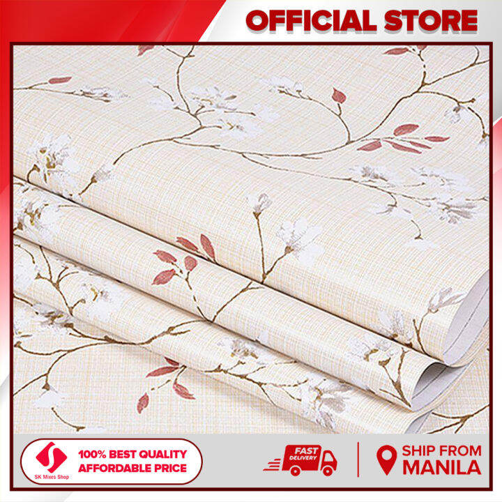 SK Mixes Shop 10M*45CM Surya Tamira Design Wallpaper Waterproof Sticker ...