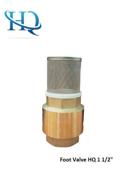 Foot Valve 1 1/2" Brass Merk HQ | Lazada Indonesia