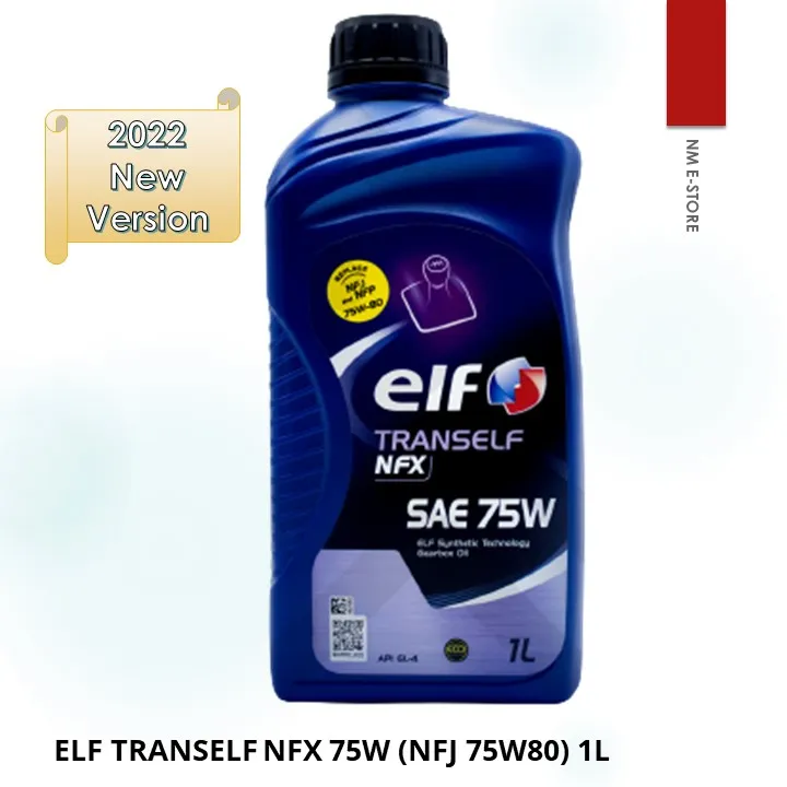 100% ORIGINAL ELF TRANSELF NFX SAE 75W / NFJ 75W80 PROTON SAVVY & RENAULT GEARBOX TRANSMISSION ...