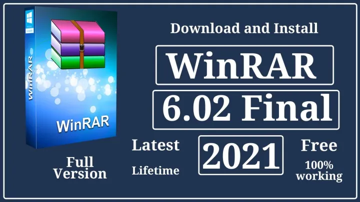WinRAR v6.02 2021 (UNLIMITED COMPANY LICENCE with your NAME) LIFETIME ...