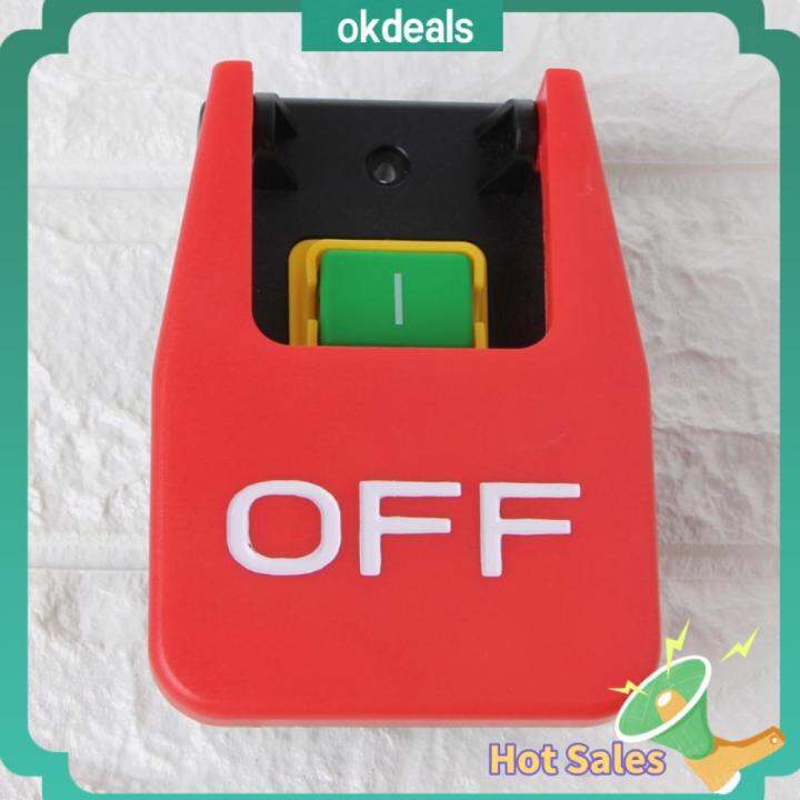 OKDEALS 120V ic Paddle Switch 16A Push Button Switch Protection ...
