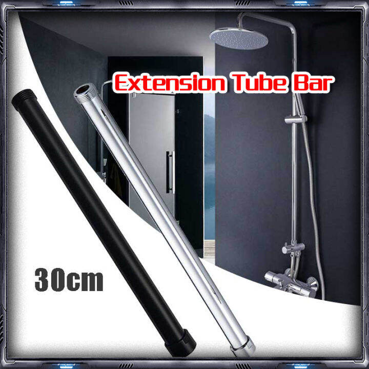 30CM Stainless Steel Batang Ekstensi Pancuran / Pipa Ekstensi Kepala ...