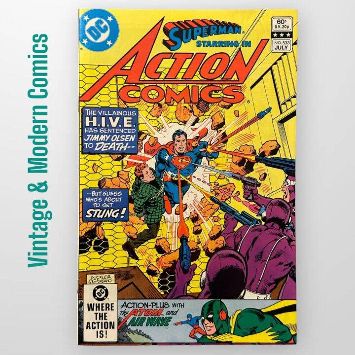 Action Comics 533 Published Jul 1982 by DC Cover pencils by Rich ...
