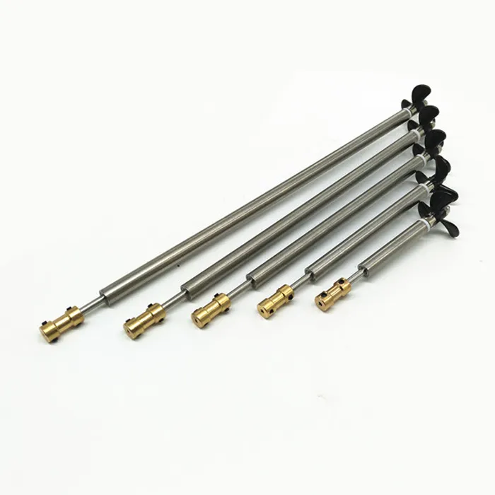 Shaft Kit 3mm Stainless Steel Shaft+shaft Sleeve Tube+3-blades ...