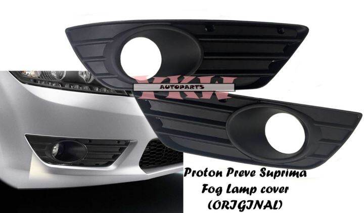 GENUINE PARTS NON-TURBO Proton Preve 2012 Bumper Fog lamp Cover Bumper ...