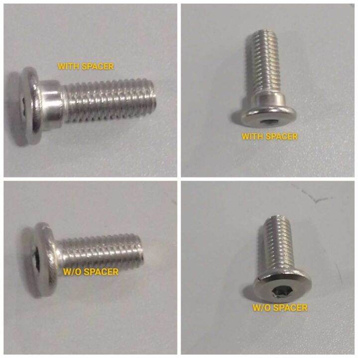 MOTORCYCLE STAINLESS DISC BOLT 8X20MM | Lazada PH