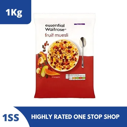Essential Waitrose Fruit Muesli 1Kg | Lazada PH