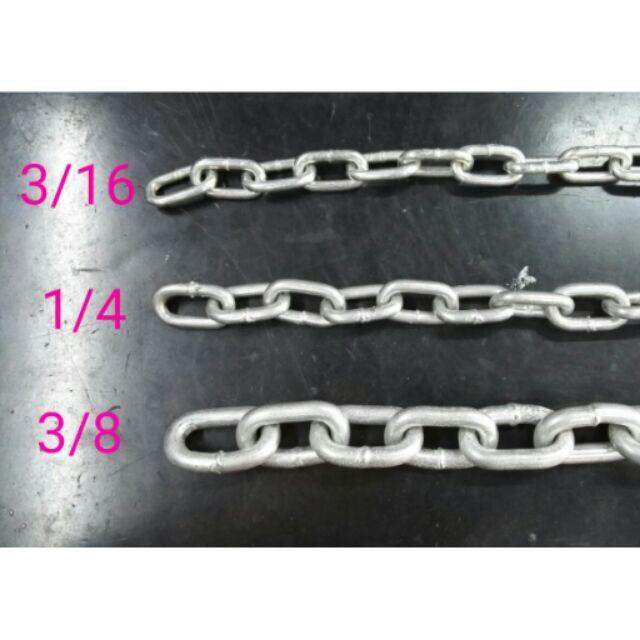 KADENA (Ship/Plow Chain) per kilo 3/16 1/4 5/16 1/2 | Lazada PH