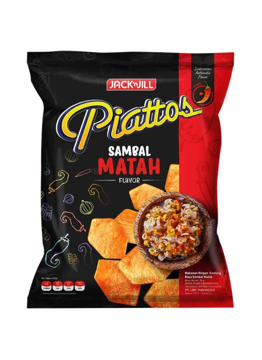 Piattos Sambal Matah [78 g] | Lazada Indonesia