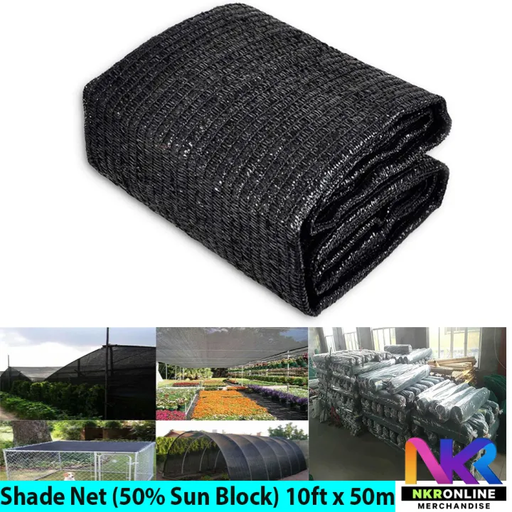 Legit Quality Shade Net (50% Sun Block) - 10ft x 50 meters | Lazada PH