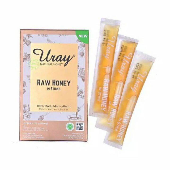 Madu Uray Stick (10×12 gr) Madu Murni Raw Natural Honey | Lazada Indonesia