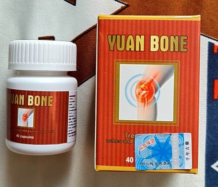 ( HCM ) Yuan Bone Chính Hãng Malaysia - hộp 40 Viên Hỗ Trợ Đau Nhức ...