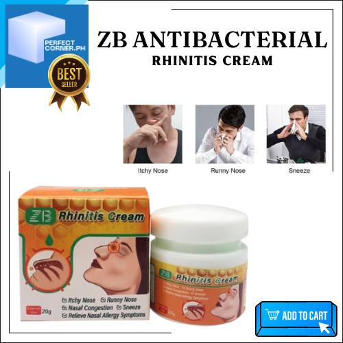 ZB Rhinitis Cream Treatment Acute Chronic Allergic Rhinitis Sinusitis ...