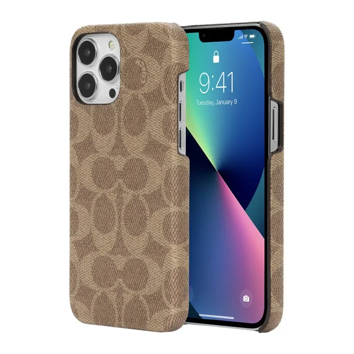 Coach Slim Wrap Signature Case for iPhone 13 Series | Lazada PH