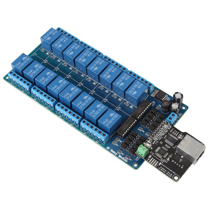 Ethernet Control Module Lan Wan Network Web Server Rj45 Port 16 Channel ...