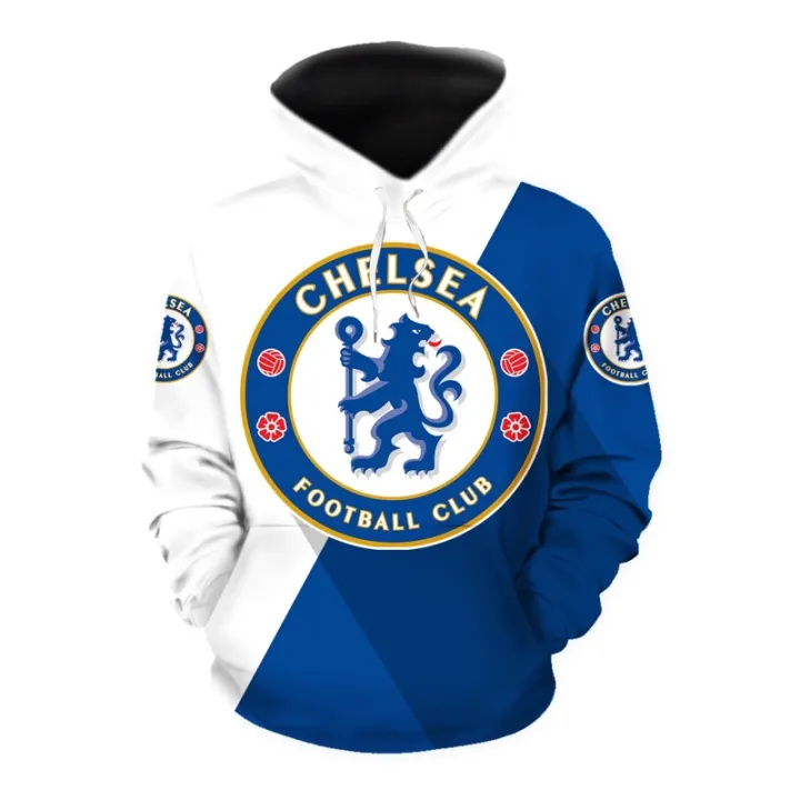 Chelsea football club all over print hoodie | Lazada.co.th