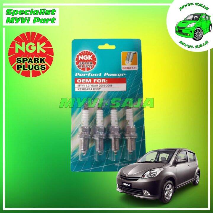 OLD Myvi 1.3 2005-2006 Kembara DVVT NGK Spark Plug BKR6EY-11 AVANZA OLD ...