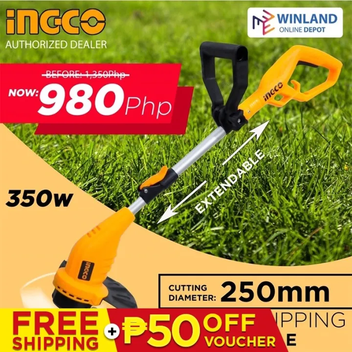 INGCO Original Extendable Grass Trimmer Garden Grass Trimmer Grass ...