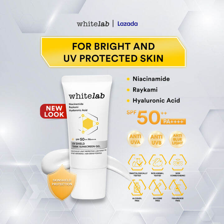 WHITELAB UV Shield Tank Sunscreen Gel | Lazada