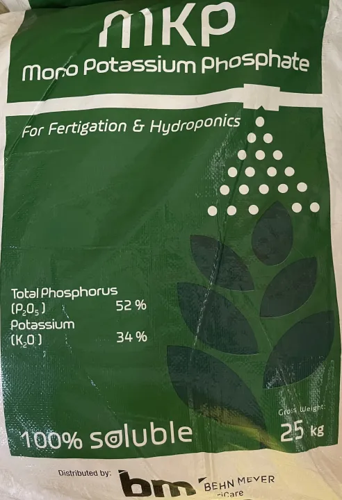 Behn Meyer MKP Mono Potassium Phosphate 25kg / baja "ready stock" | Lazada
