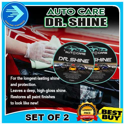 BEST SELLING DR. SHINE (SET OF 2) CAR PRODUCTS ORIGINAL 100% WASH ...