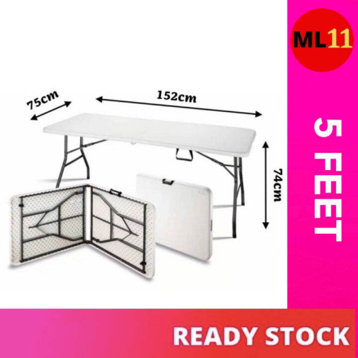 TOP POINT 5 FEET Foldable Banquet Table Event / Catering / Hall ...