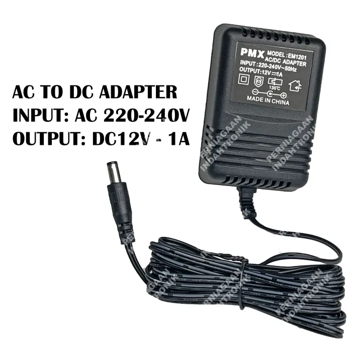 Adaptor Buaian Bayi Elektrik Electronic Baby Power Cradle Adapter 12V ...