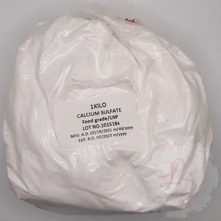 1kg calcium sulfate taho stabilizer | Lazada PH