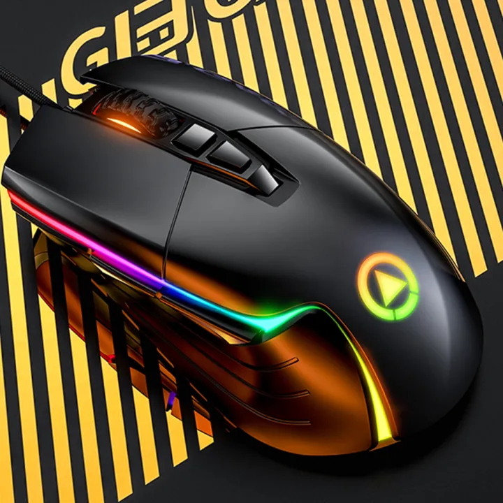 Huankai G13 Wired USB Gaming Mouse PMW 3325 IC Game Engine Hardware Macro 10000dpi 7 Buttons ...