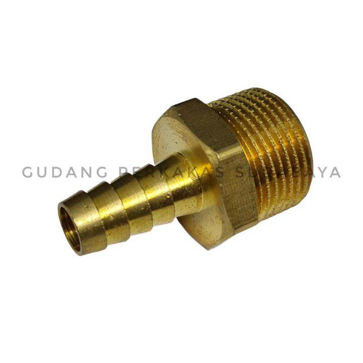 NAPLE SELANG DRAT LUAR 1/8 SAMBUNGAN SELANG NEPEL SELANG DRAT PIPA 1/8 NEPEL DRAT LUAR x NEPEL ...