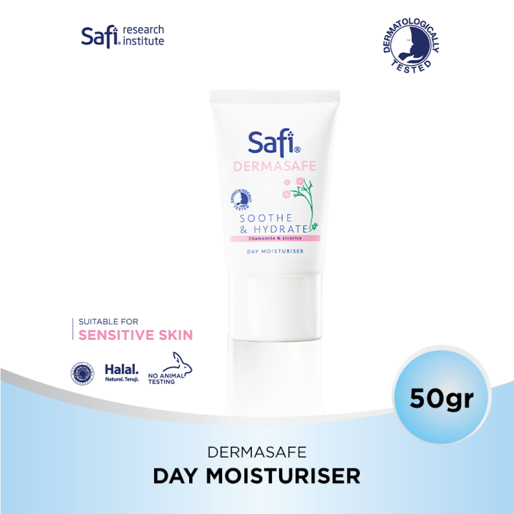 Safi Dermasafe Sensitif Skin Day Moisturiser Cream 50 gr - Wajah ...