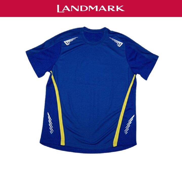 Landmark Short Sleeves Tshirt Round Neck Dri-fit With Reflective Print ...