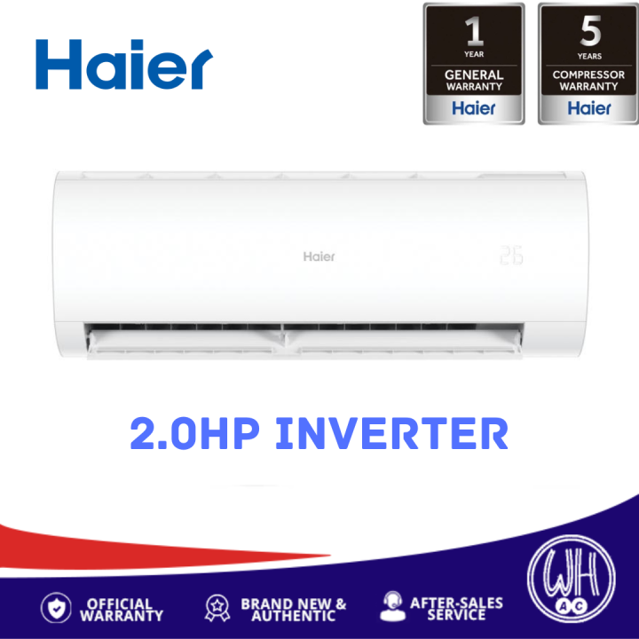 Haier 2.0HP Split Type Inverter Clean Cool Pro (HSU-19PSV32) | Lazada PH