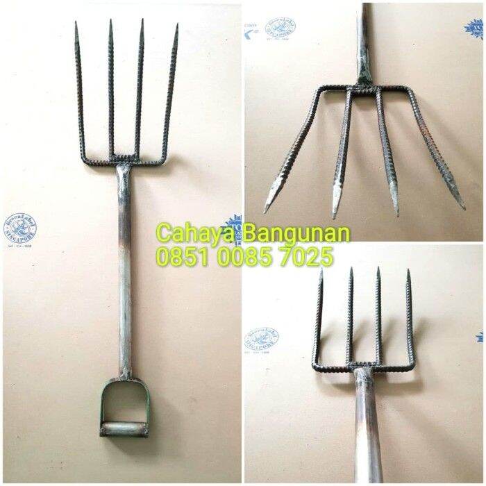 Sekop Skop Cangkrang Garukan Garpu Taman Kebun Kebon Sampah Besi Besar ...