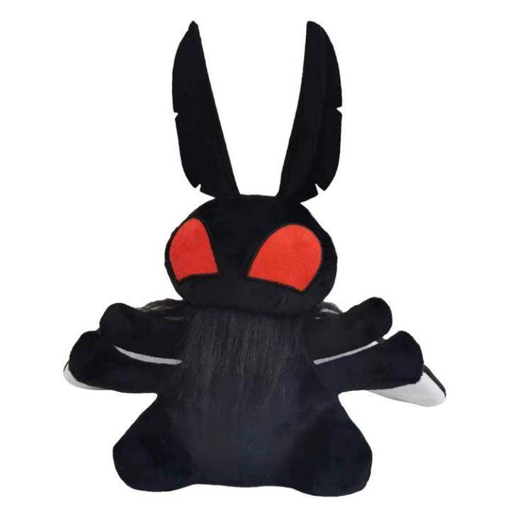 Moth Plush Halloween Bat Plushie with Red Eyes Horror Game Plush Doll ...