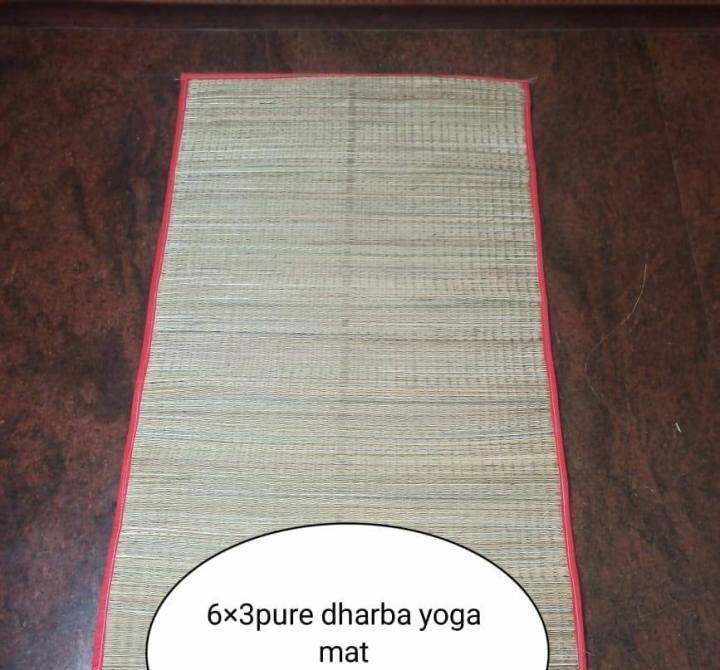 100 % Pure Dharba Grass Yoga / Prayer Mat | Lazada