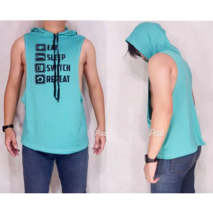 HOODIE MUSCLE SANDO.. | Lazada PH