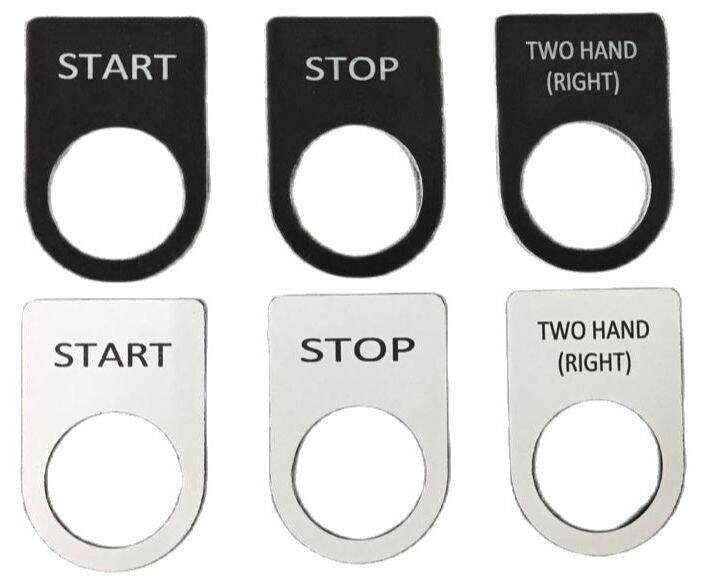 Push Button Label Tag / Frame Size 22mm | Lazada