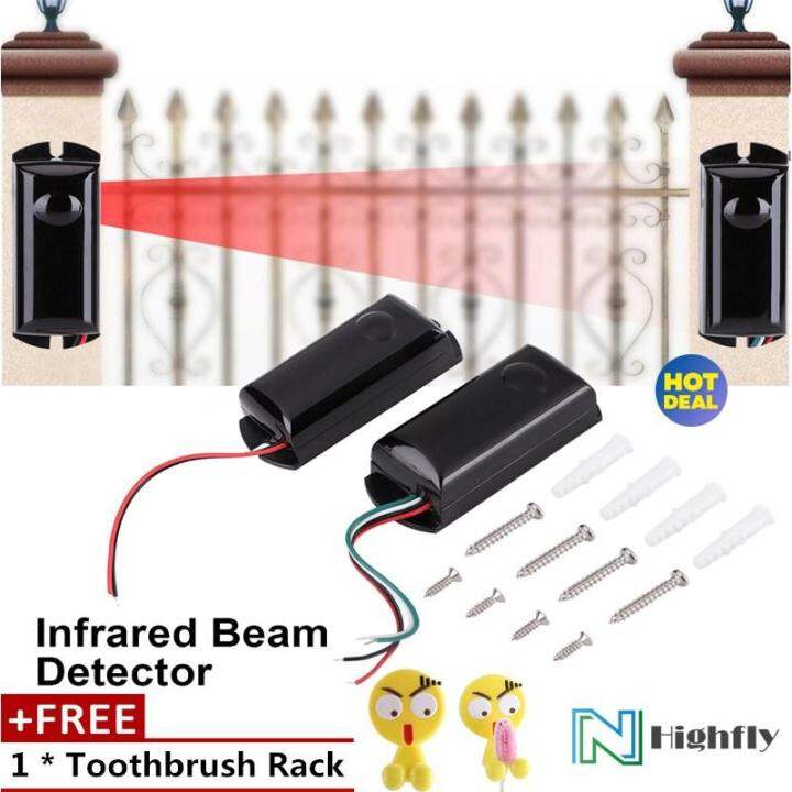 Infrared/IR Beam Detector Sensor for Perimeter Protection Outdoor ...