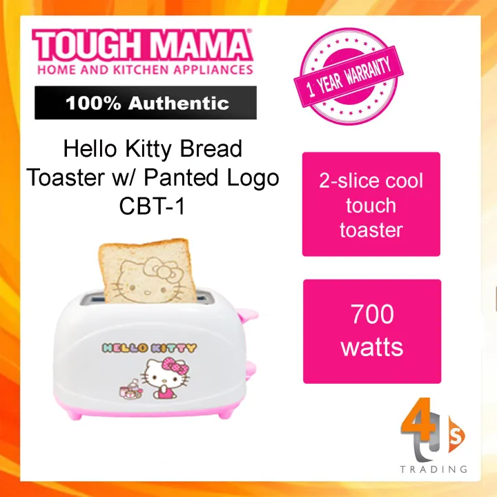 Tough Mama Hello Kitty CLBT-1 Bread Toaster with Patented Logo | Lazada PH