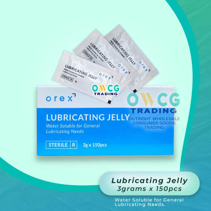 [24 HOURS SHIPOUT] Orex Lubricating Gel 3G and 5g 150pcs/box | Lazada PH