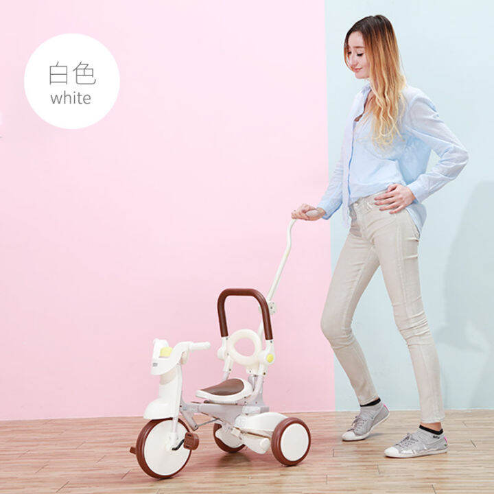 Japan iimo second-generation imported children's foldable tricycle free ...
