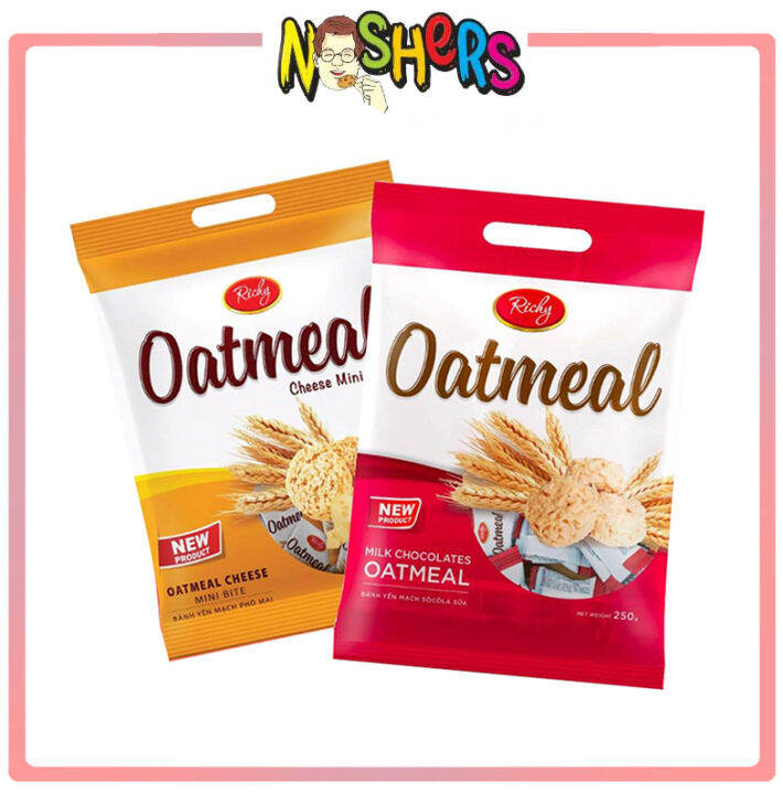 Noshers Richy Oatmeal Bar Oatmeal Mini Bite Oatmeal Cheese Bit Healthy ...