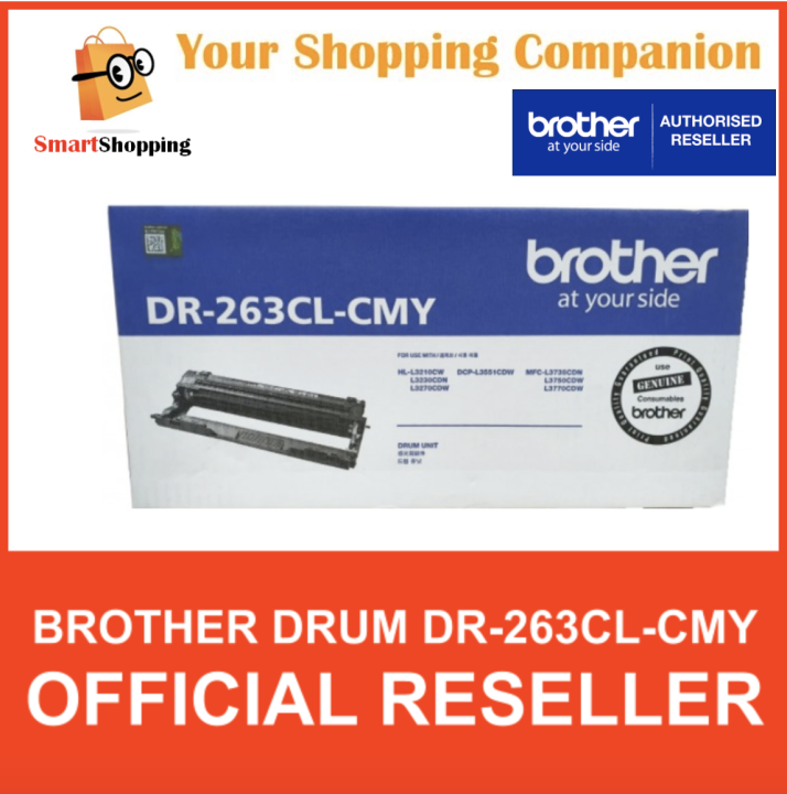 (Original) Brother DR-263CL-CMY DR263CL DR 263 DR263 Cyan Magenta ...