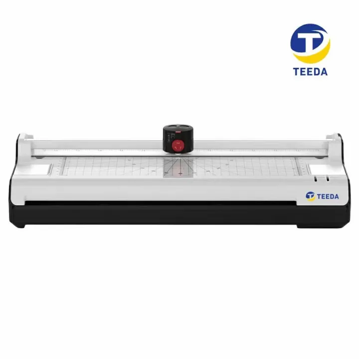 Teeda 6in1 Hot&Cold Laminator A3/A4/A6 Size w/ Rotary Trimmer Cutter Rounder Laminating Machine ...