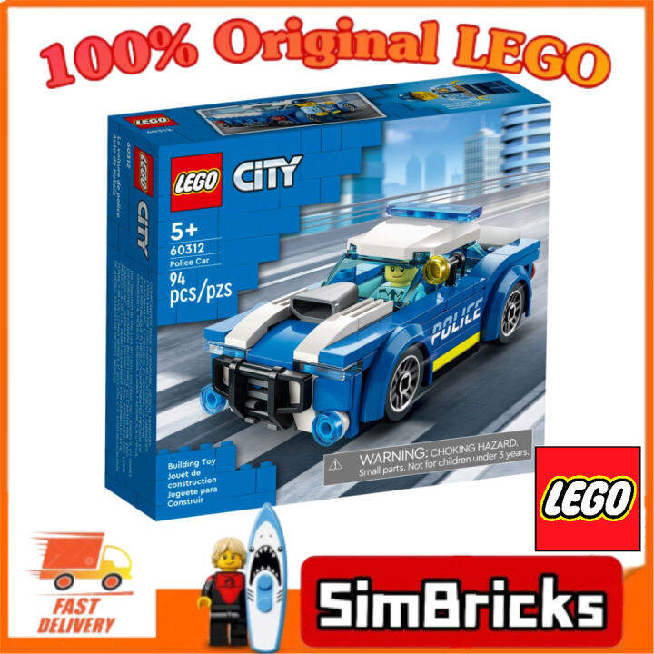 (SimBricks) LEGO 60312 City Police Car | Lazada