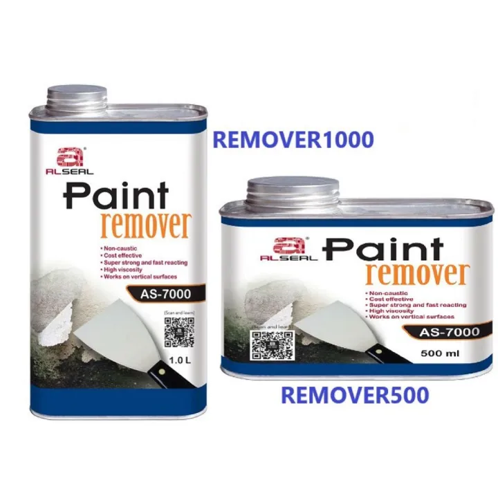 ALSEAL Paint Remover Penanggal / Buang Cat AS-7000 500ml & 1000ml | Lazada